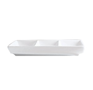 Nova Style Rectangular 3 Division Plate 18 cm Pack of 6 – Kings Pride ...