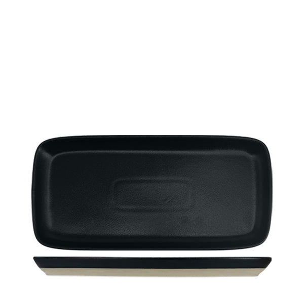 Mezzo Black Rectangular Plates Packs of 6 – Kings Pride Procurement