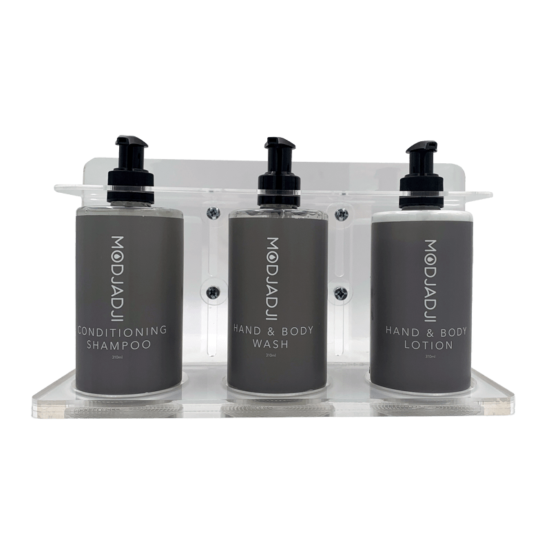 Bespoke Amenities - Acrylic Wall Brackets – King's Pride Hospitality ...